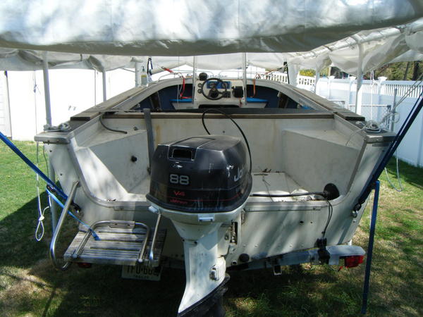 Old transom & motor | Boating Forum - iboats Boating Forums